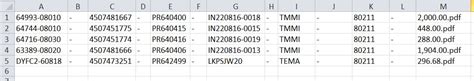 Transfer Filenames To Excel