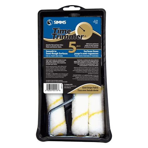 5 Piece Mini Roller Set Rollers And Pads