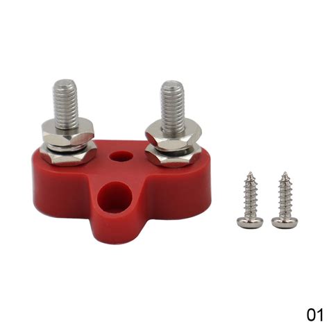 M6 M8 Terminal Block Studs Bus Bar 5 16 1 4 BusBar Positive Negative Heavy Duty Power
