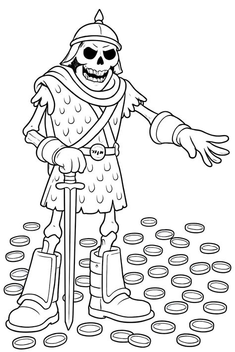 Gothic Knight Skeleton In Chainmail Armor Illustration Art Playground