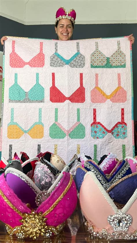 👸🏻 Handmade Bra Quilt For The Boobie Queen Company Facebook