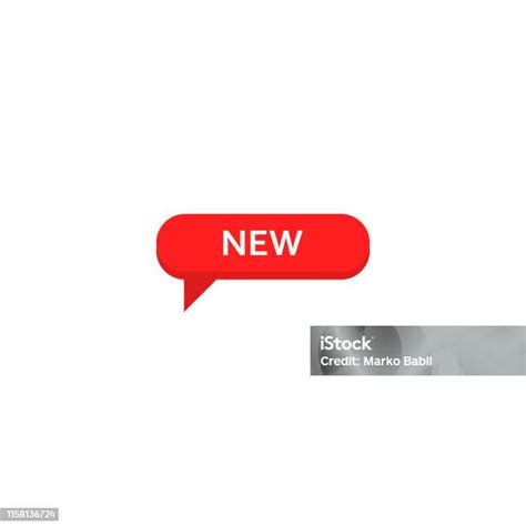 빨간색 웹 배너입니다 새 아이콘입니다 벡터 플랫 디자인 개선에 대한 스톡 벡터 아트 및 기타 이미지 개선 관대함 구매 Istock