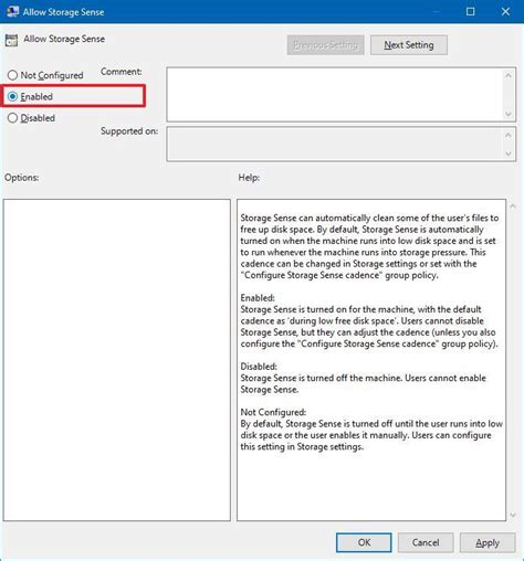 How To Manage Storage Sense Settings Using Group Policy On Windows May Update Windows