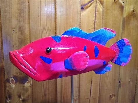 Ruby Splashtail Carved From Wood Sea Of Thieves Rpf Costume And Prop