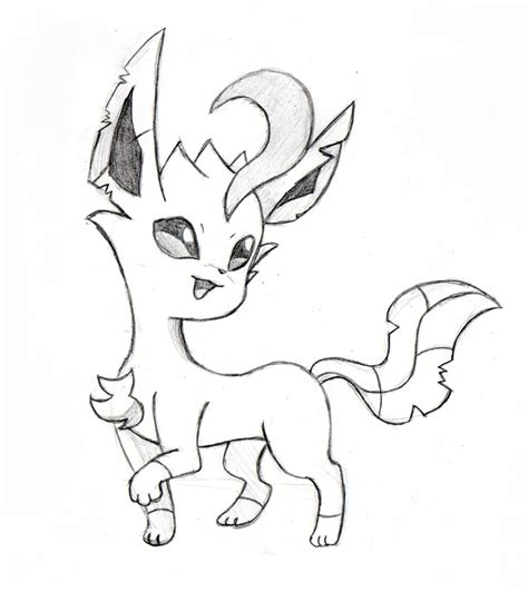 Leafeon Fan Art By Sopra39 On Deviantart