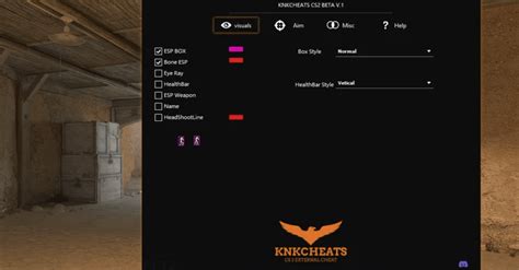Knkcheats для Cs2 External Aim Esp Разное 2025 Бесплатные читы