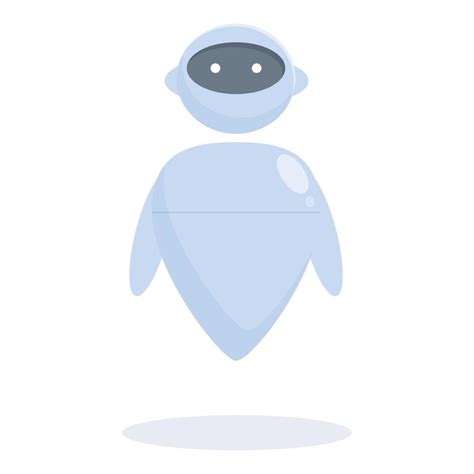 modern robot floating and waiting for command 47057408 vector art at