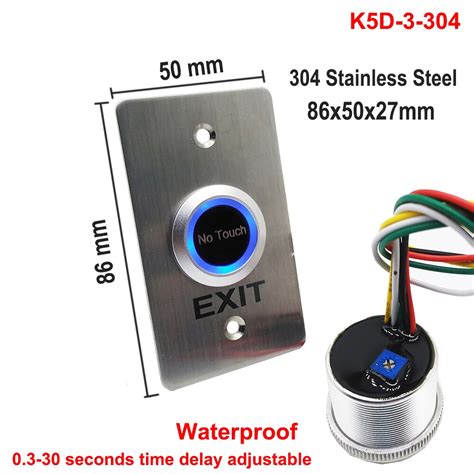 Touchless Door Access Control Release Switch Ir Co Grandado