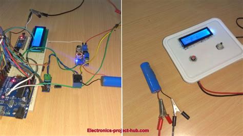 Arduino Lithium Ion Battery Charger DIY Electronics Projects Electronics Projects