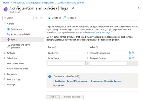 Azure Devtest Labs でラボに関連付けられているコストを追跡する Azure Devtest Labs Microsoft Learn