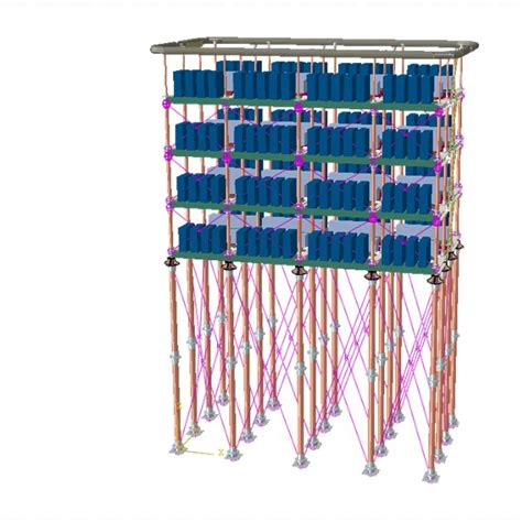 The Finite Element Model Of The Second Working Condition Download Scientific Diagram