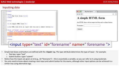 Tutorial On Javascript Form Ppt