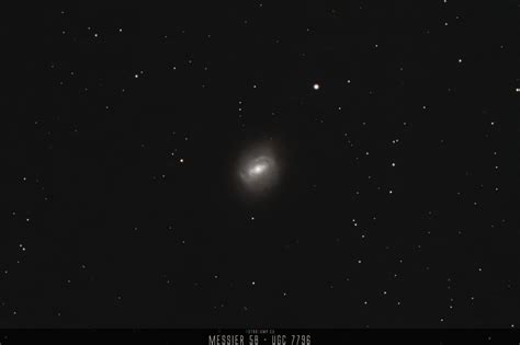 Messier 58 Astronomy And Astrophotography