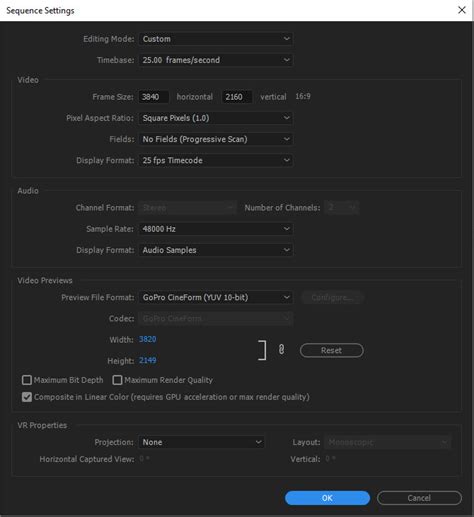 Solved Default Sequence Setting For Media Type Adobe Product
