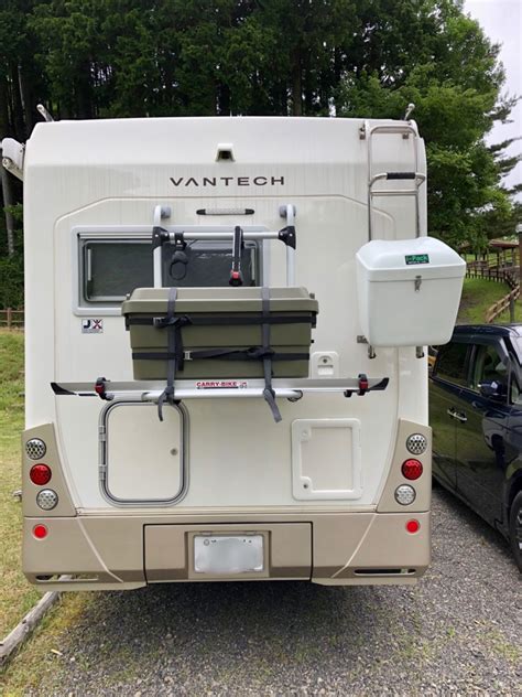 【快適化】キャンピングカーにサイクルキャリアを取り付けたよ イージューcamper