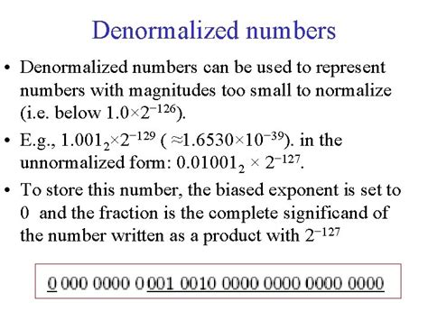 Chapter 6 Floating Point Outline 1 Floating Point