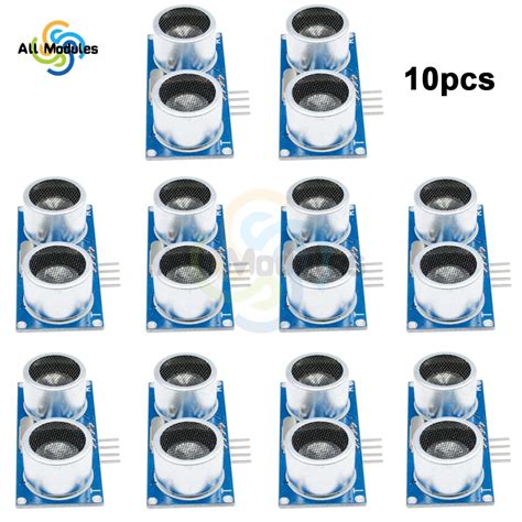 10pcs Hc Sr04 Hcsr04 To World Ultrasonic Wave Detector Ranging Module