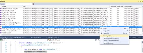 Visual Studio Community Version Unable To Load Symbols From The Microsoft Symbol Server