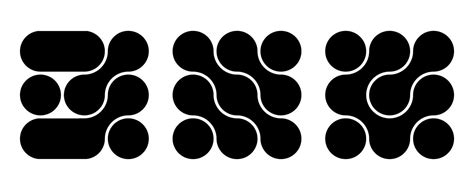 Set Of Connected Black Dots Transition Metaballs Integration Symbol Circles Pattern 49084072