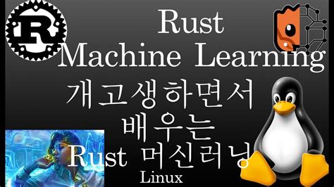 개고생하면서 배우는 Rust Machinelearninganddeeplearning분석 001 Youtube