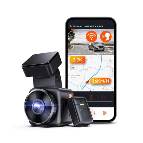 Vantrue E1 Dash Cam 1944p Gps Voice Control Hdr Wifi App