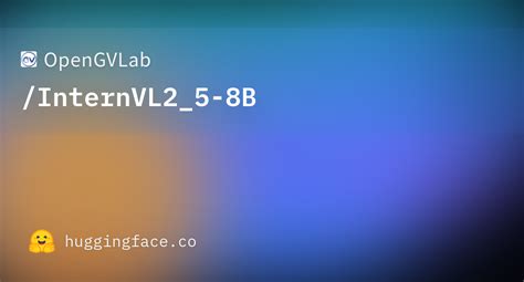 opengvlab internvl2 5 8b at main