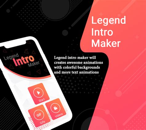 دانلود برنامه Legend - Intro Animated Text اندروید | بازار