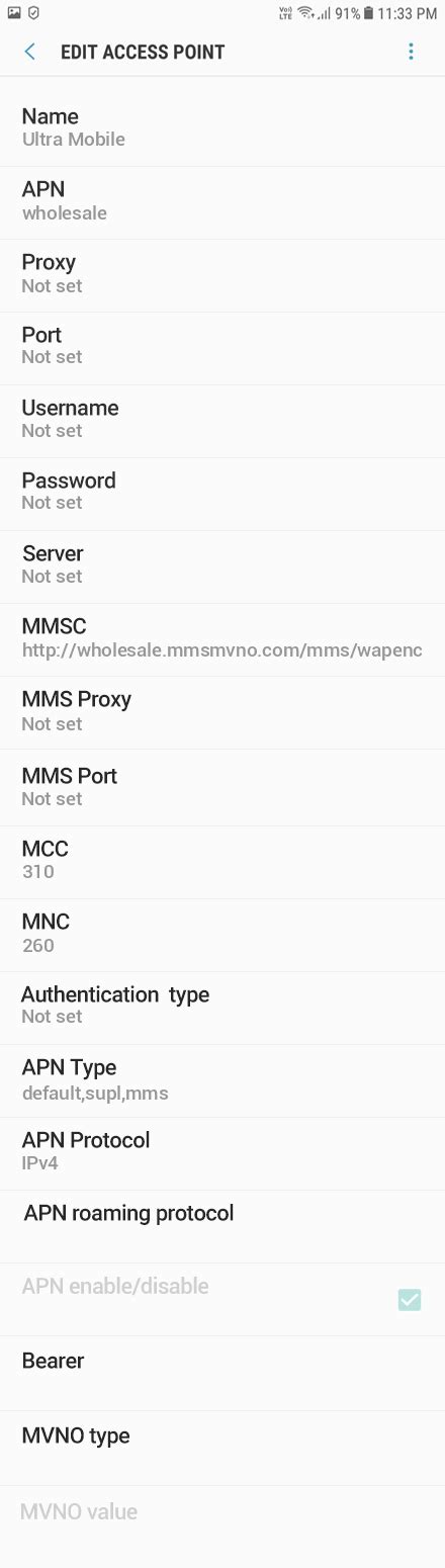 Ultra Mobile Apn Settings For Fairphone 3 Apn Settings Usa