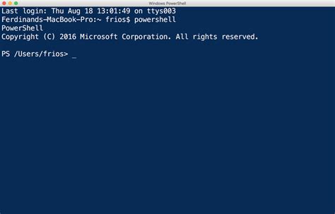 Setting Up PowerShell On Your Mac Update SAPIEN Blog