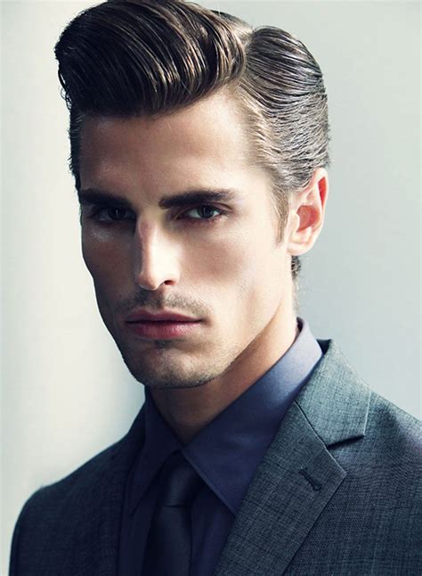 Dean Stetz • X Ray Models Modern Pompadour Mens Hairstyles Model