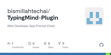 Github Bismillahtechaitypingmind Plugin Web Developer App Prompt Chain
