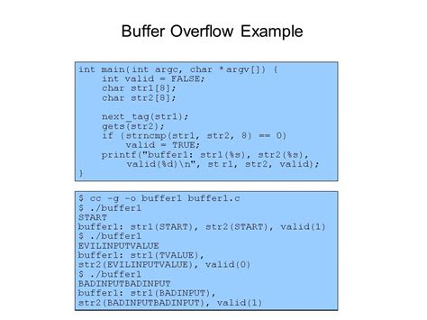 buffer overflows and defenses ppt download