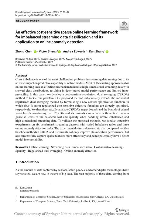 an effective cost sensitive sparse online learning framework for