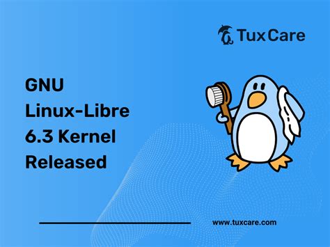 gnu linux libre 6 3 kernel released