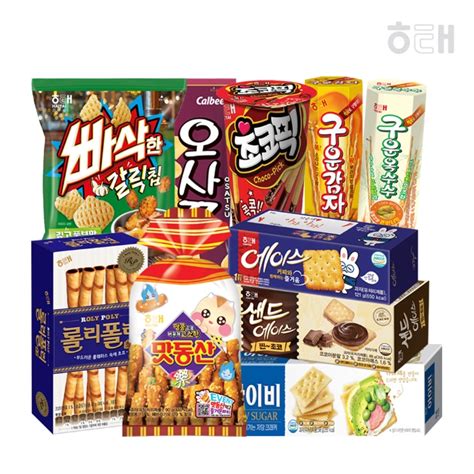 해태 3 3 2 인기과자 골라담기 맛동산 빠새 오사쯔 구운감자 버터링딥초코 롤리폴리 르뱅쿠키 자가비 초코픽 티몬