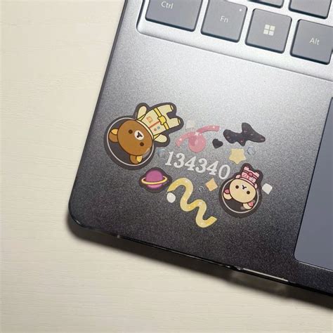 Laptop Deco In 2025 Sticker Design Rilakkuma Laptop Decoration