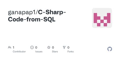 Github Ganapap1c Sharp Code From Sql
