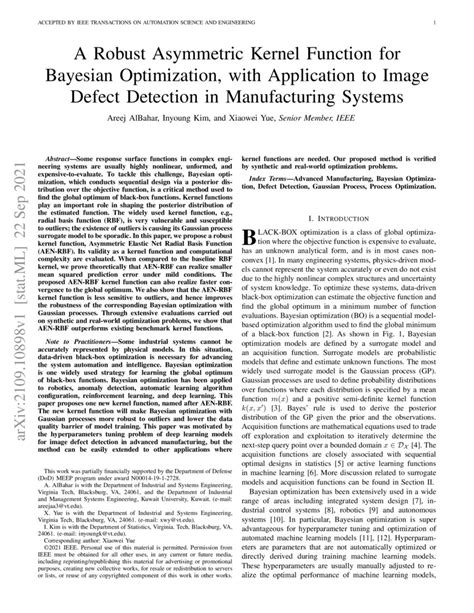 A Robust Asymmetric Kernel Function For Bayesian Optimization With