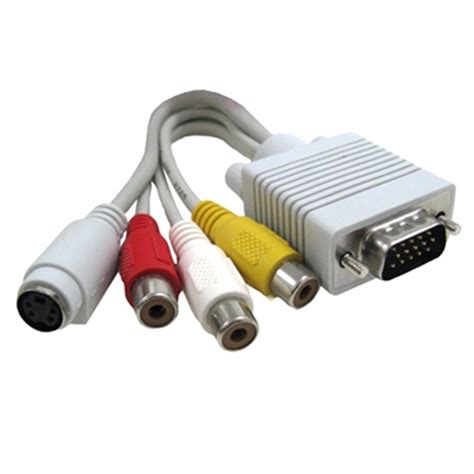 VGA / S-Video & RCA Kabel Adapter