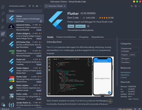 Instalar Flutter en tu Parrot OS (GNU/Linux) con VSCode | by Alejandro ...