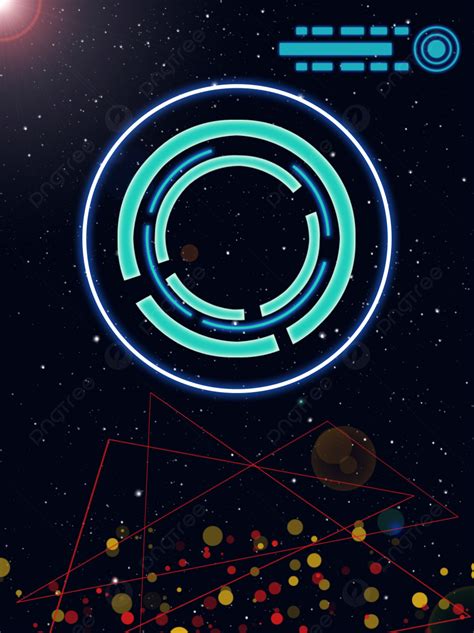 비즈니스 기술 라운드 조명 효과 배경 사업 라운드 삼각형 배경 일러스트 및 사진 무료 다운로드 Pngtree