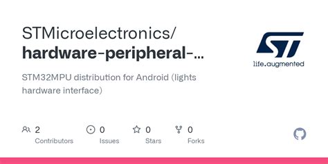 Github Stmicroelectronics Hardware Peripheral Lights Stm32mpu Distribution For Android