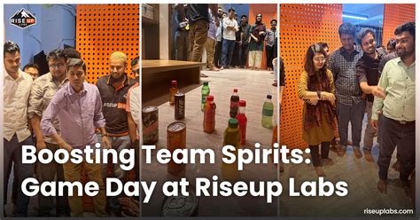 Boosting Team Spirits Game Day At Riseup Labs Riseup Labs