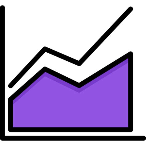 Area Chart Generic Color Lineal Color Icon