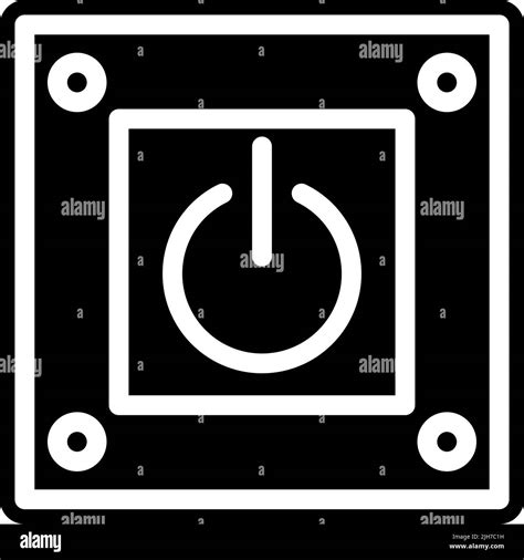 Artificial Intelligence Button Icon Stock Vector Image And Art Alamy
