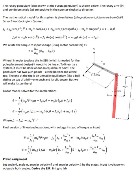 Solved Let Angle Theta ﻿angle Alpha ﻿angular Velocity