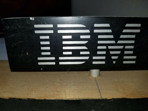 Ibm System 370 Header Banner Masthead Off Mainframe Cpu Console Free Shipping 1981735859