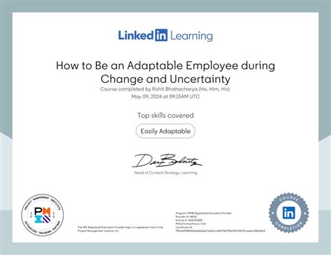 Rohit Bhattacharya He Him His On Linkedin Certificate Of Completion