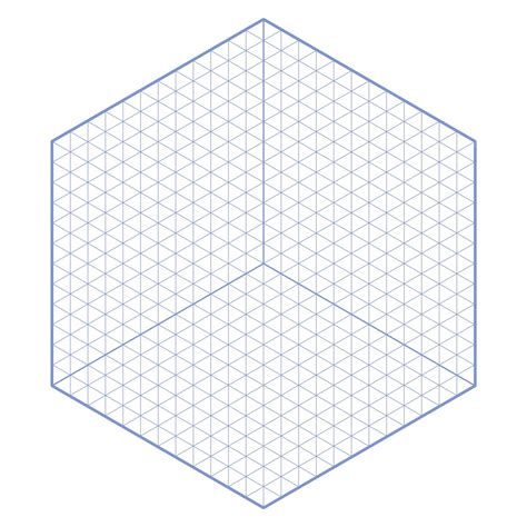 Premium Vector Hexagonal Isometric Grid Vector Illustration With Editable Strokes