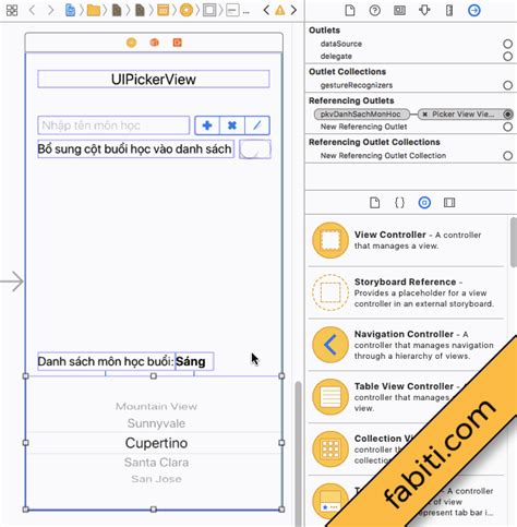 hướng dẫn sử dụng picker view uidatepicker và uipickerview